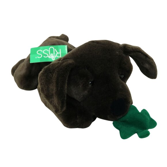Russ Berrie | Toys | Russ Bailey Chocolate Labrador Puppy Dog With ...